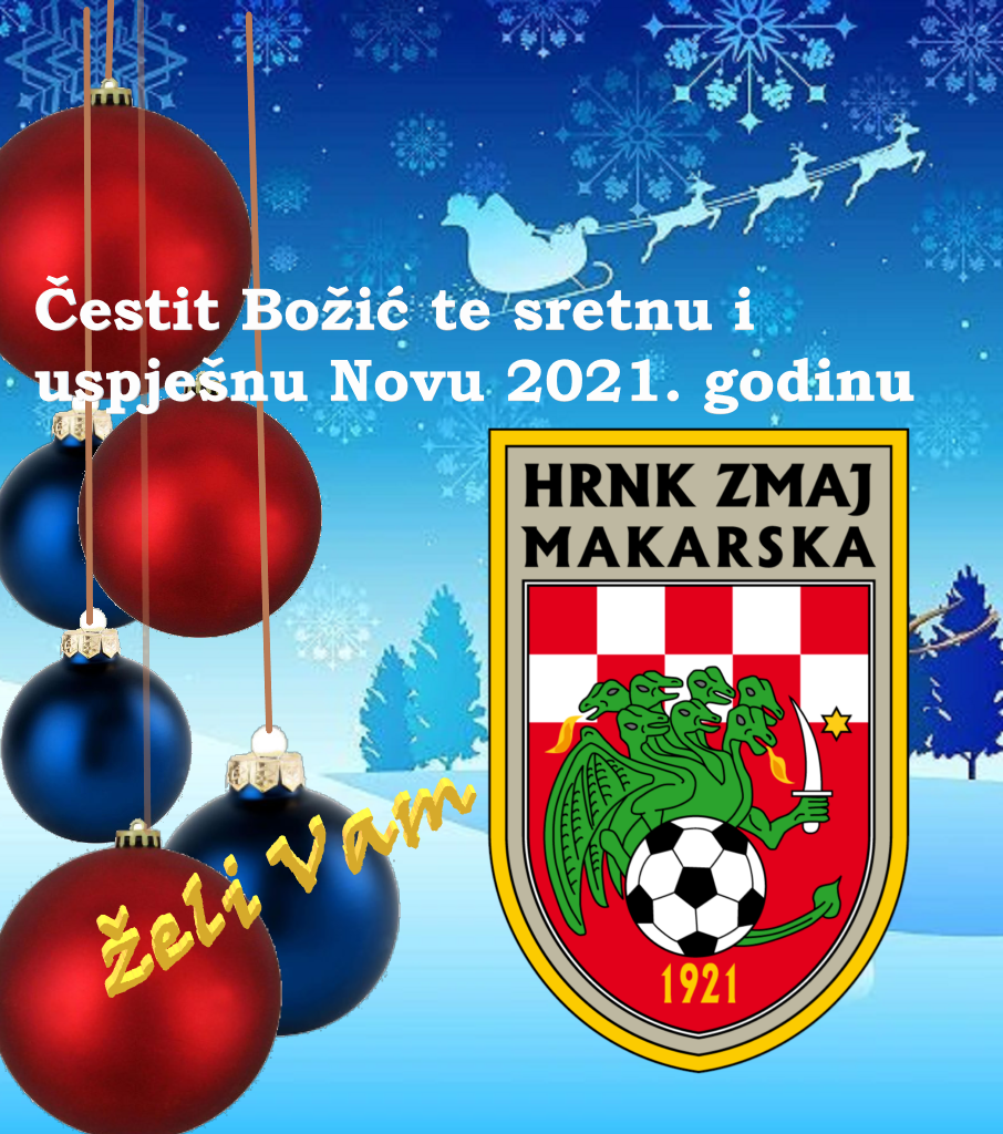 Čestit Božić i sretna Nova godina! - HRNK ZMAJ